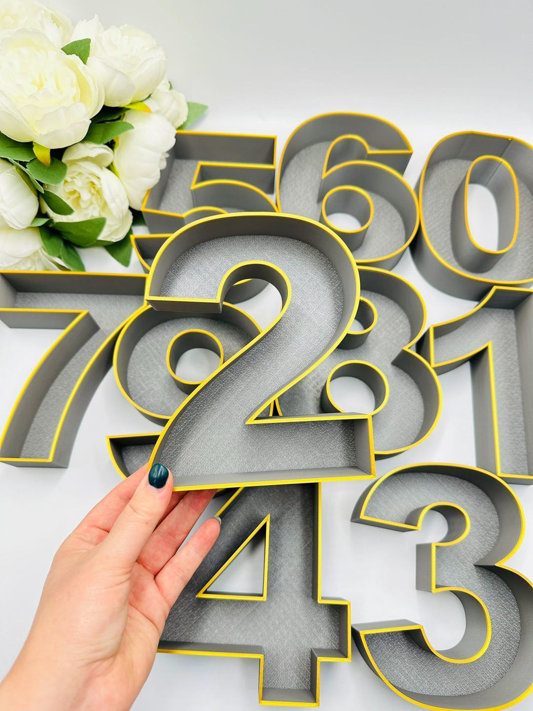 0-9 Fillable Numbers Tray Set Classroom Decorations for Number Learning ...