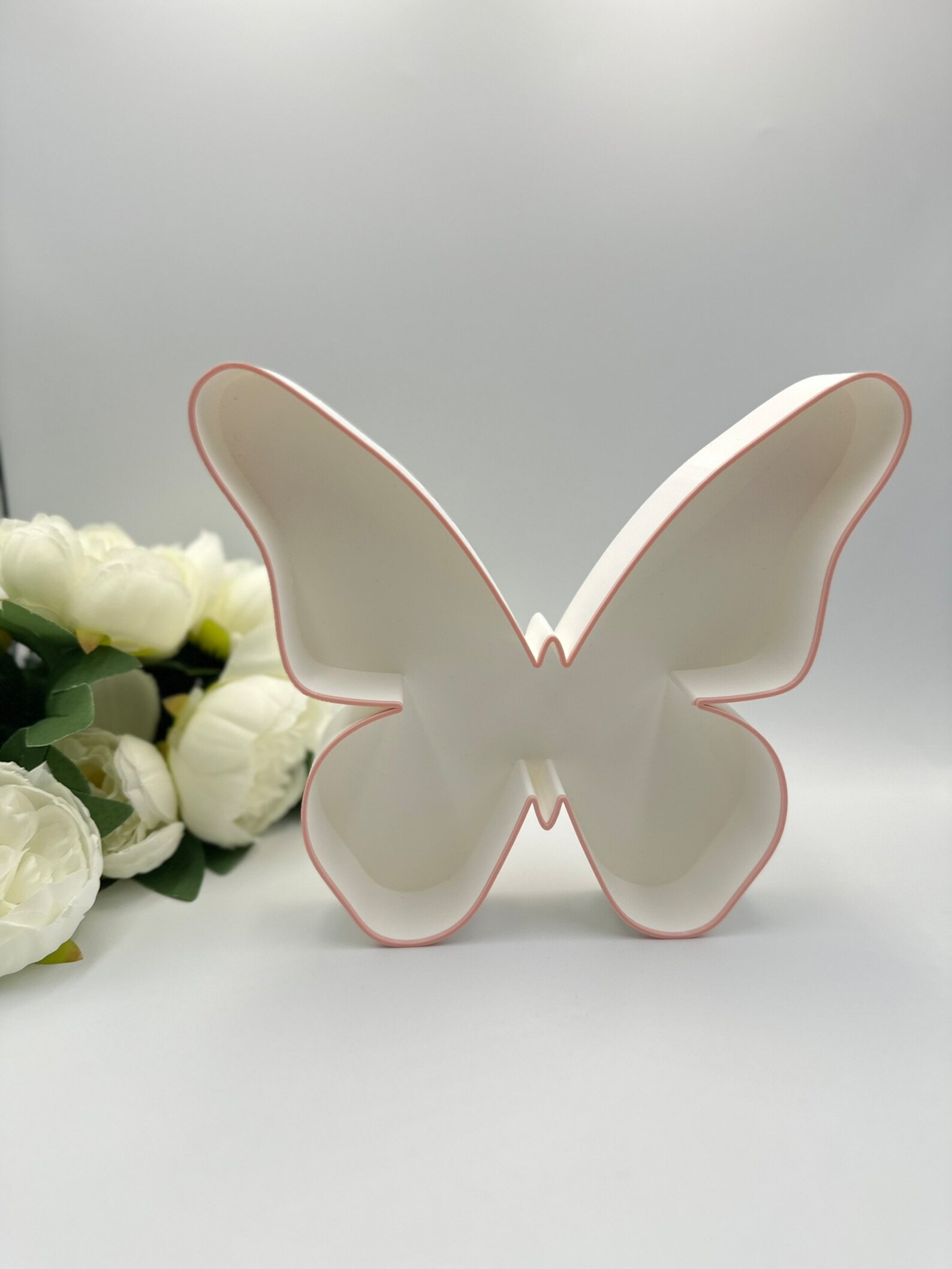 Butterfly Shape Tray Fluttering Baby Shower Baby Girl Party Decorations ...
