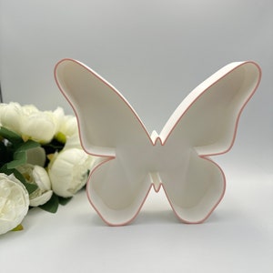 Butterfly Shape Tray Fluttering Baby Shower Baby Girl Party Decorations ...
