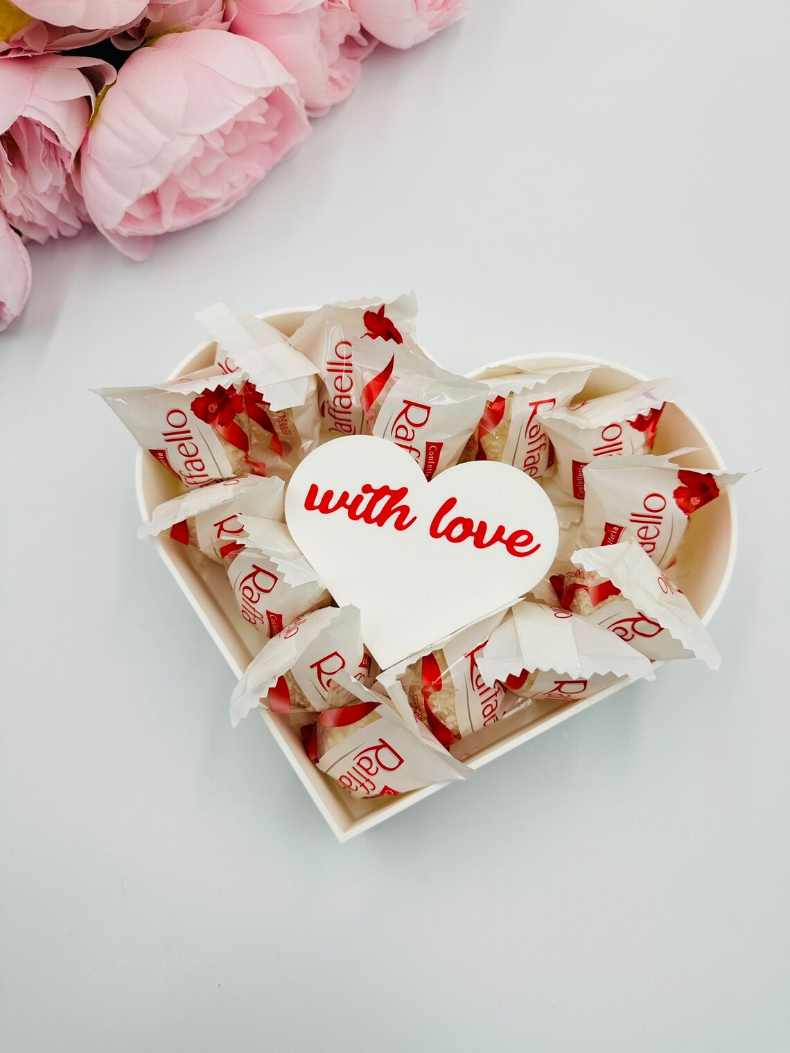 Fillable Heart Shape Tray 7 Box for Valentines Day Decorations Empty ...