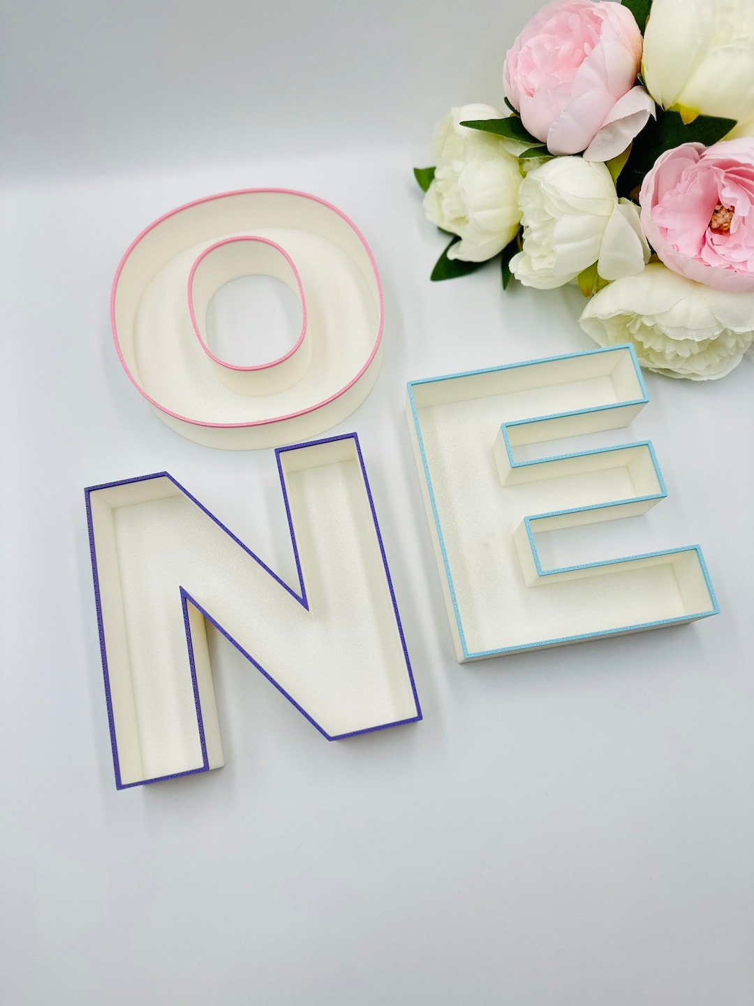 Fillable Letter Tray for Birthday Numbers Decoration Empty Number ...