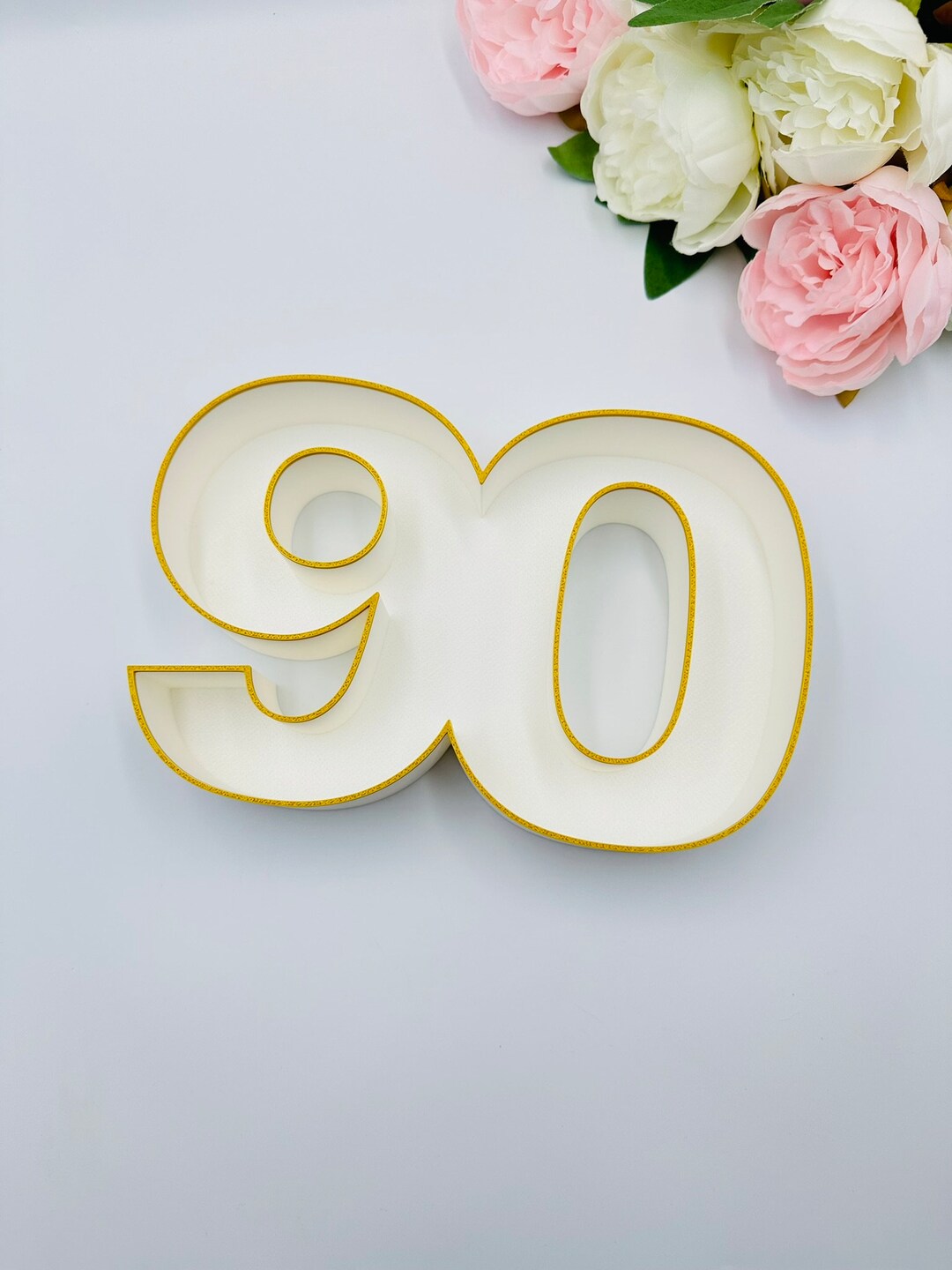 Fillable Joint Numbers 6,5'' Tray Birthday Number Box for Charcuterie ...