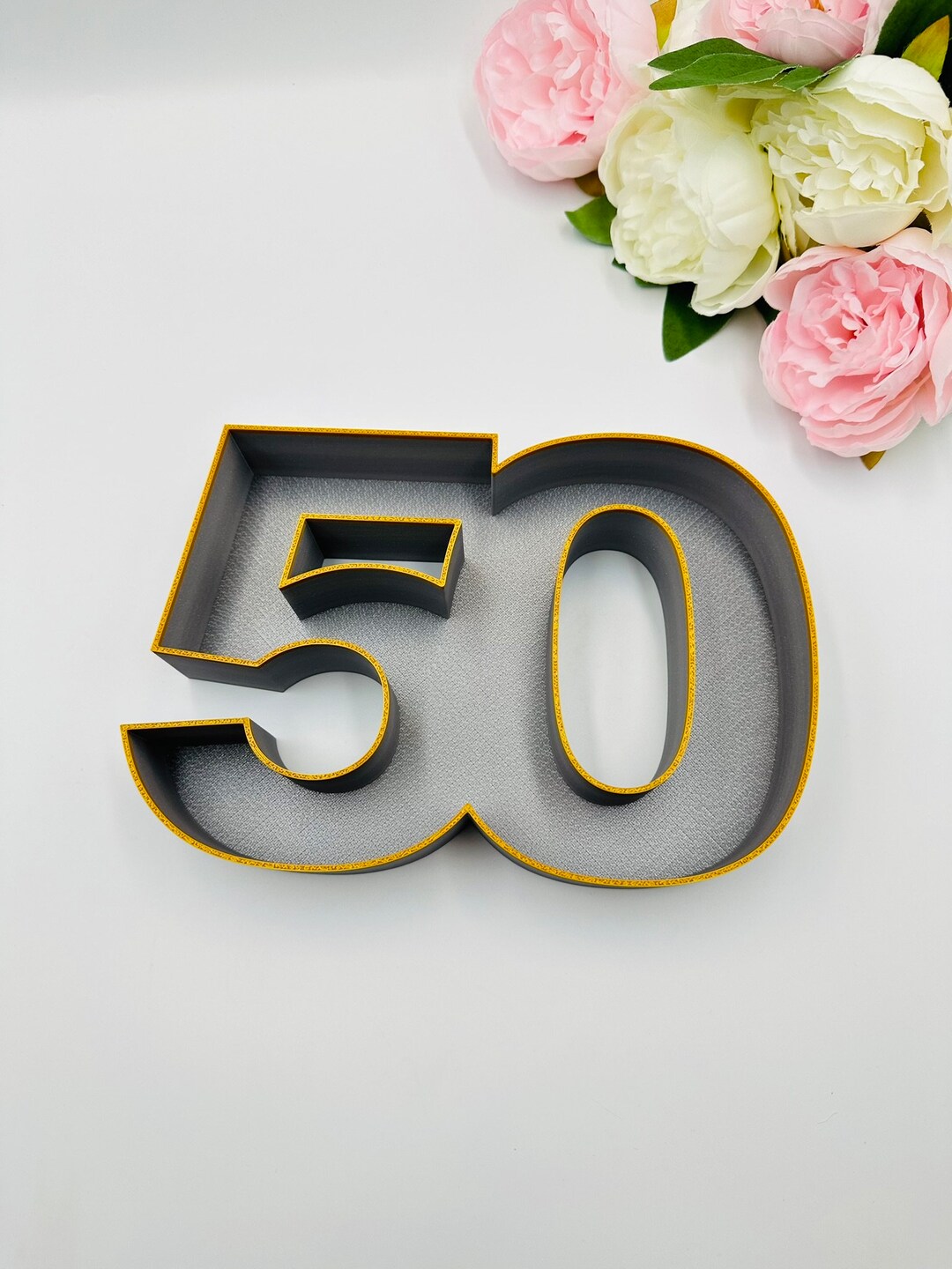 Fillable Joint Numbers 6,5'' Tray Sweet 16 Birthday Number Box for ...