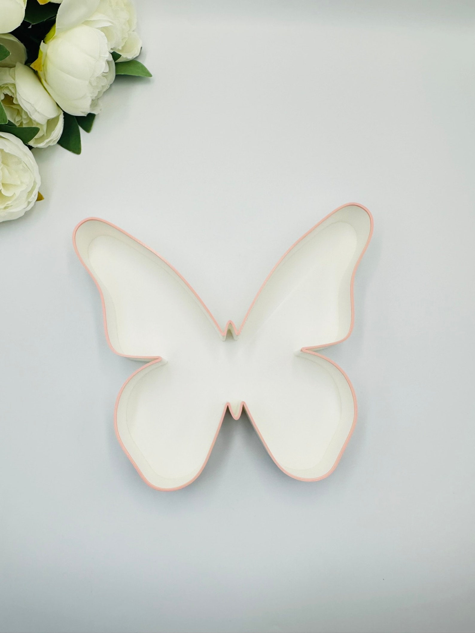 Butterfly Shape Tray Fluttering Baby Shower Baby Girl Party Decorations ...