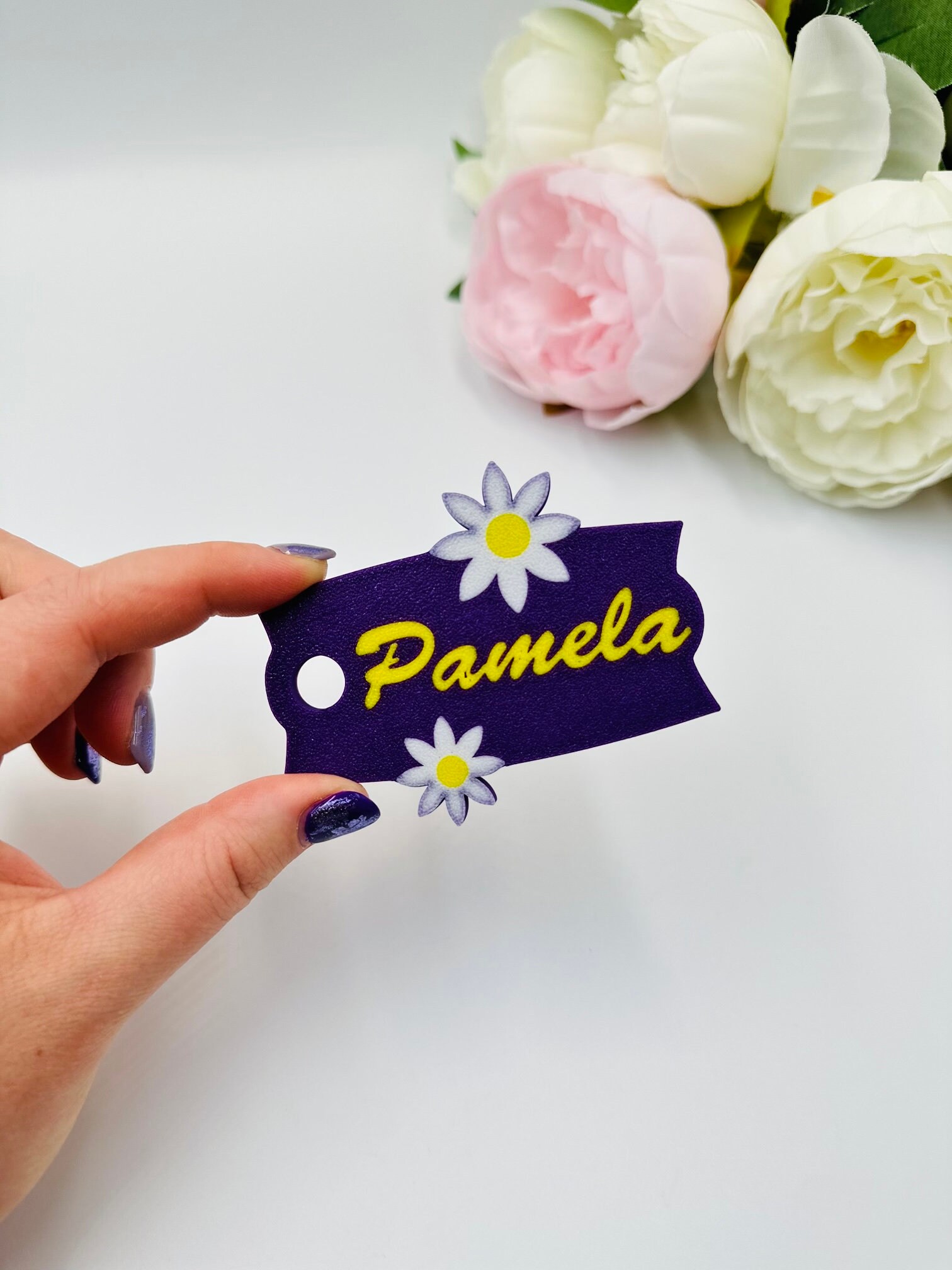 Custom Name Tumbler 40oz Topper for Cup Lid Name Tag Cover Water Bottle ...