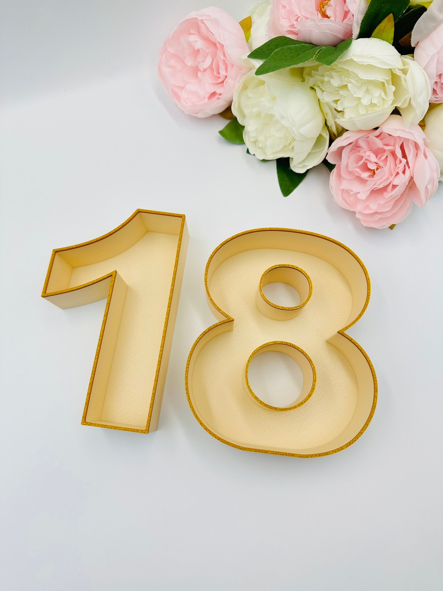 Charcuterie Letter Trays 10-Inch Acrylic - Fillable Alphabet Serving ...