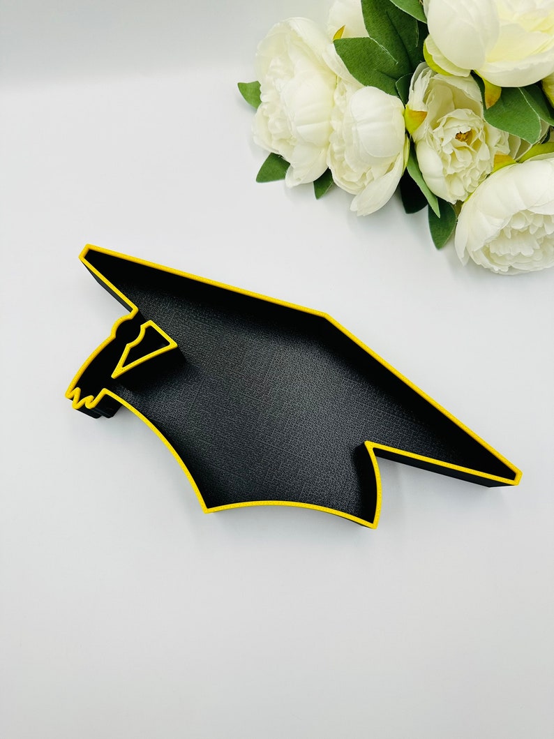 Graduation Cap Shape Tray Class of 2024 Party Decors High School Grad ...