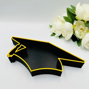 Graduation Cap Shape Tray Class of 2024 Party Decors High School Grad ...