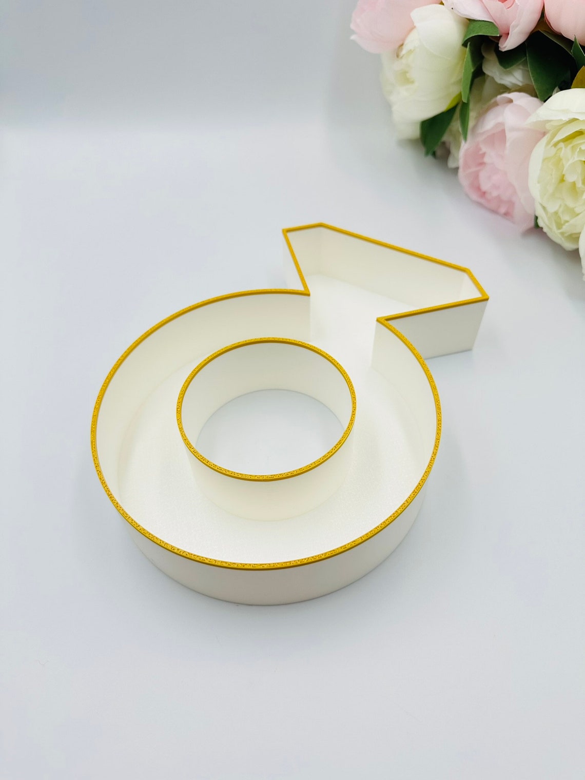 Fillable Ring Shape Tray Engagement Surprise Decorations Will You Merry ...