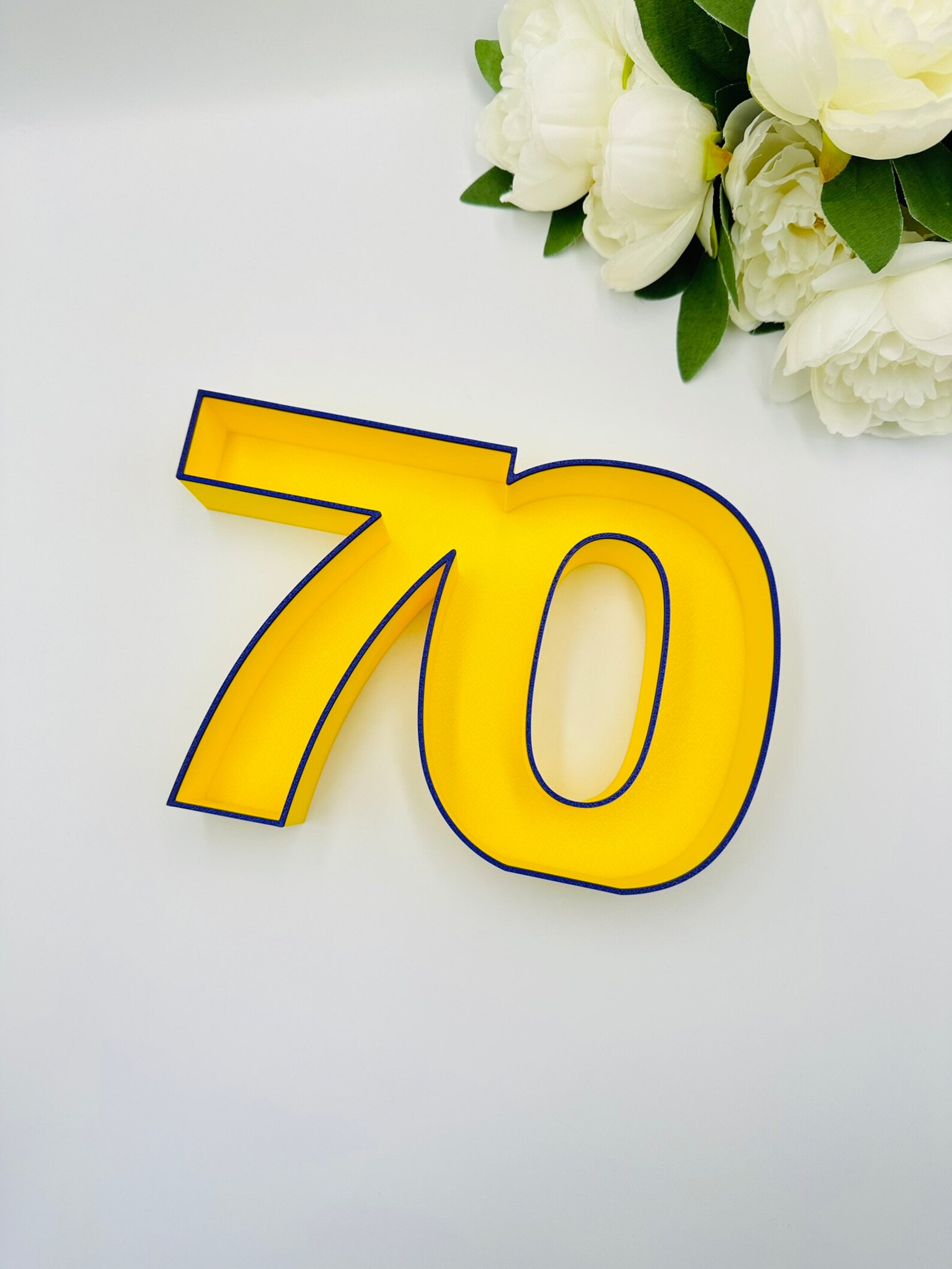 Fillable Joint Numbers 6,5'' Tray Sweet 16 Birthday Number Box for ...