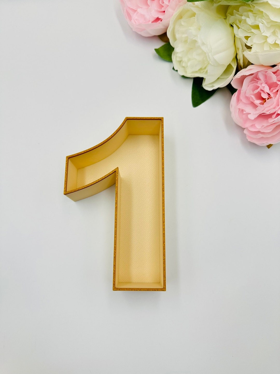 Fillable Number Tray First Birthday Decoration Empty Custom Charcuterie ...