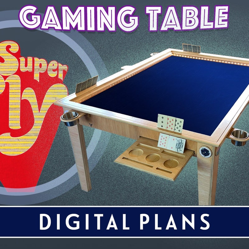 Dnd Gaming Table - Etsy
