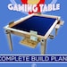 Superply Gaming Table PLANS - Etsy