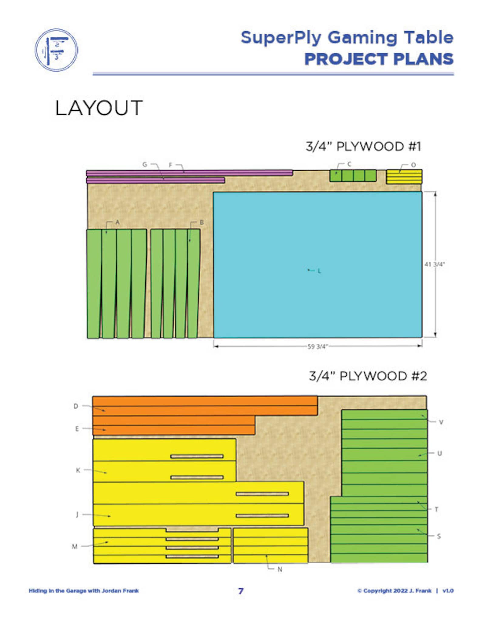 Superply Gaming Table PLANS - Etsy