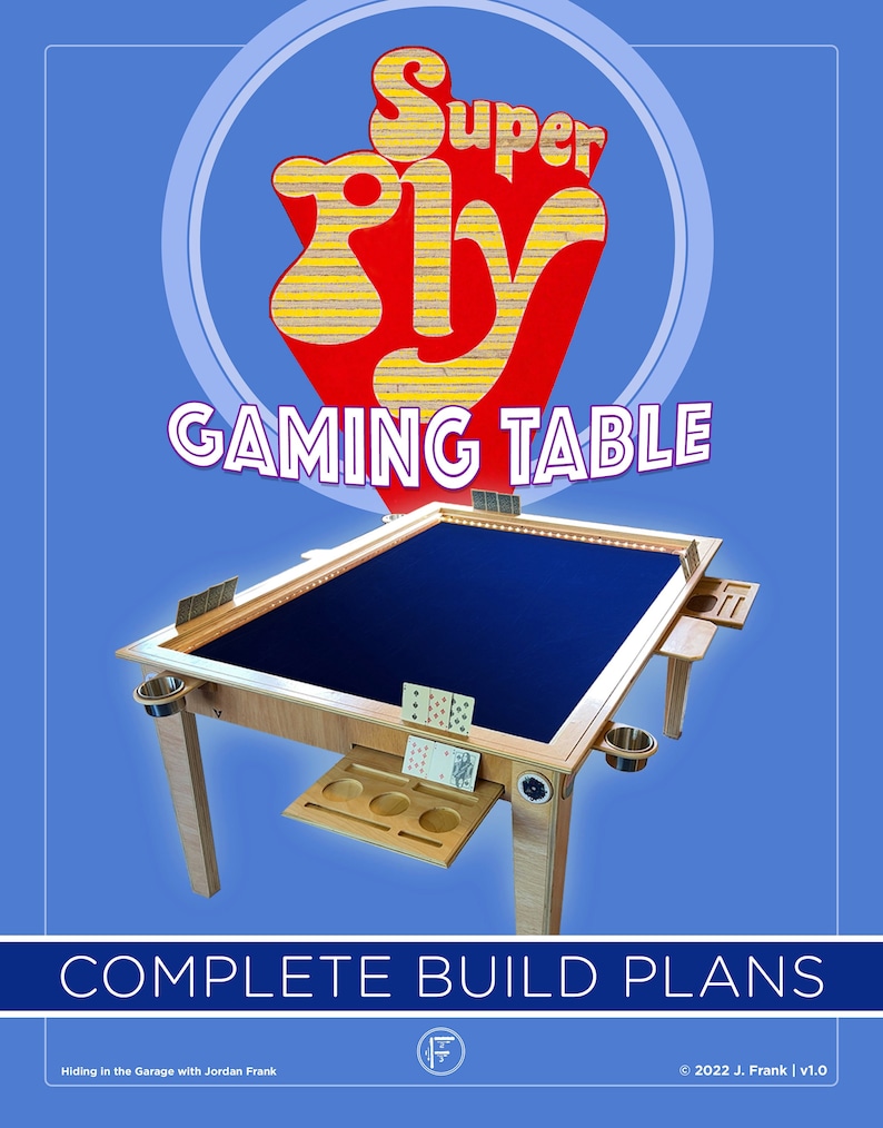 Superply Gaming Table PLANS - Etsy