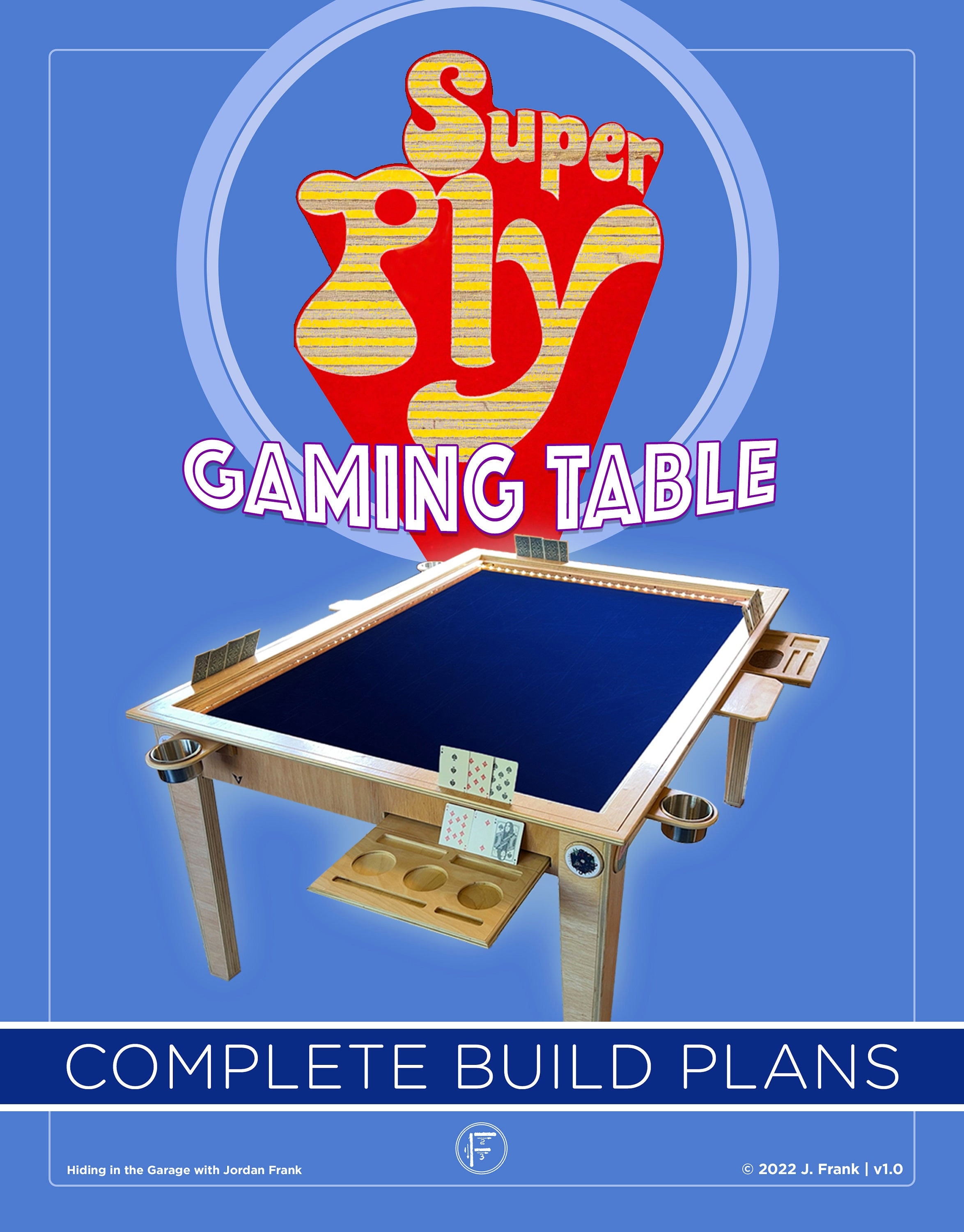 Superply Gaming Table PLANS - Etsy