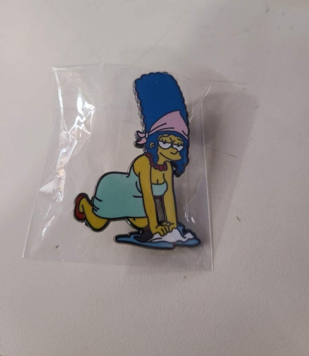 Marge Simpson Enamel Pin Etsy