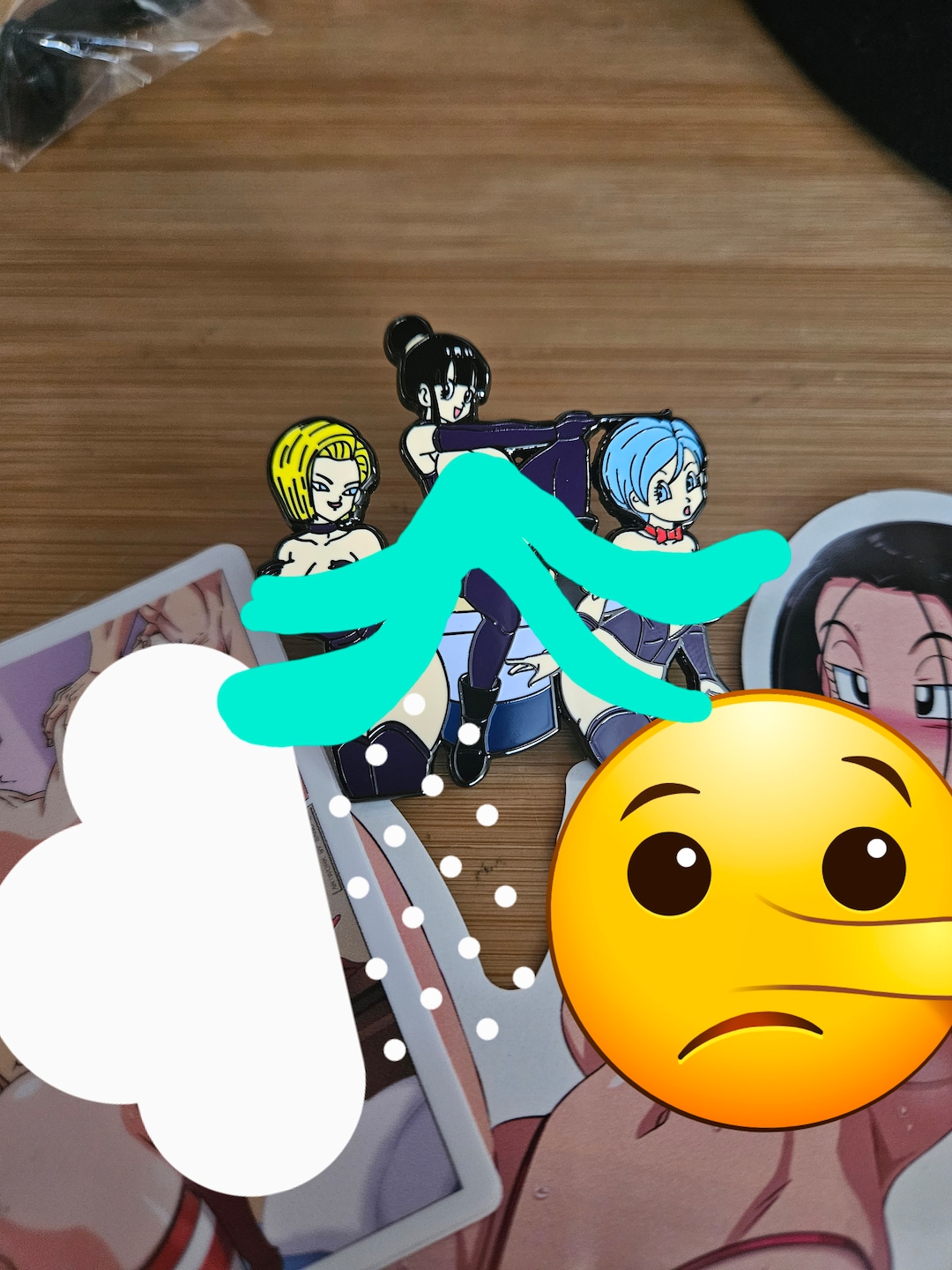 Anime Waifu Pin Set - Etsy