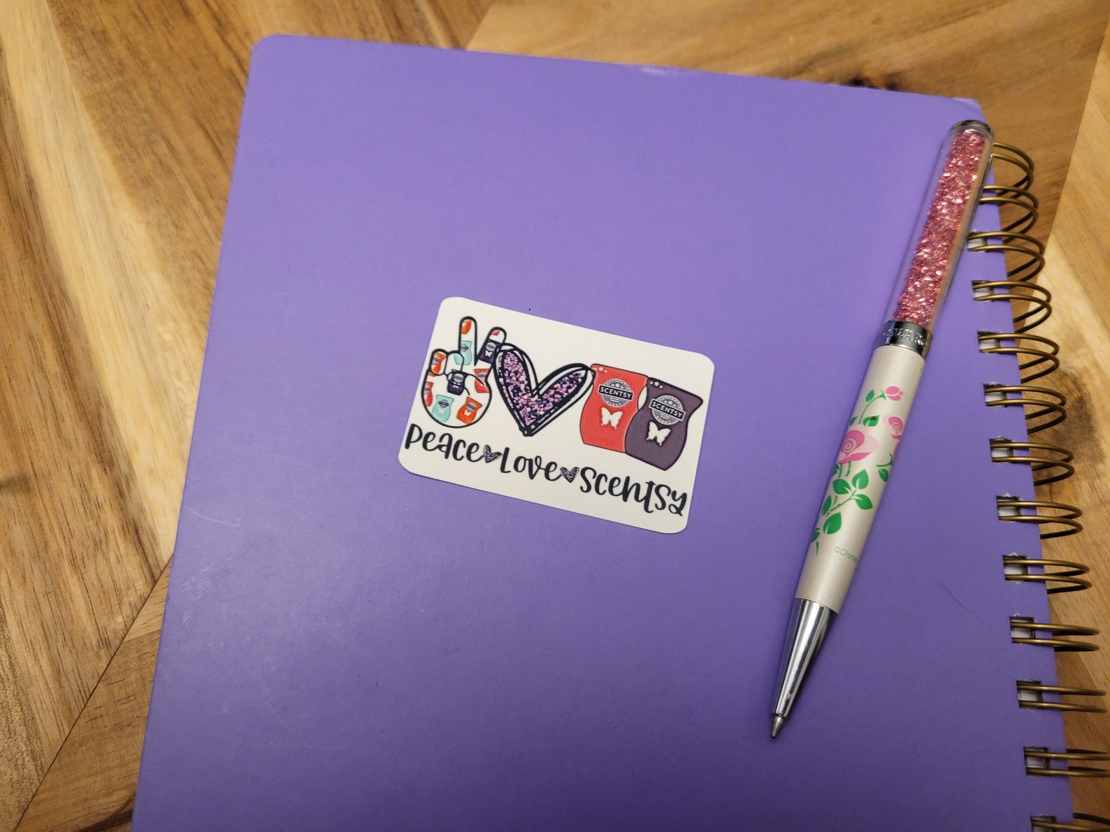 Peace Love Scentsy Sticker, Sentsy Lover, Scentsy Bars, Laptop, Water ...