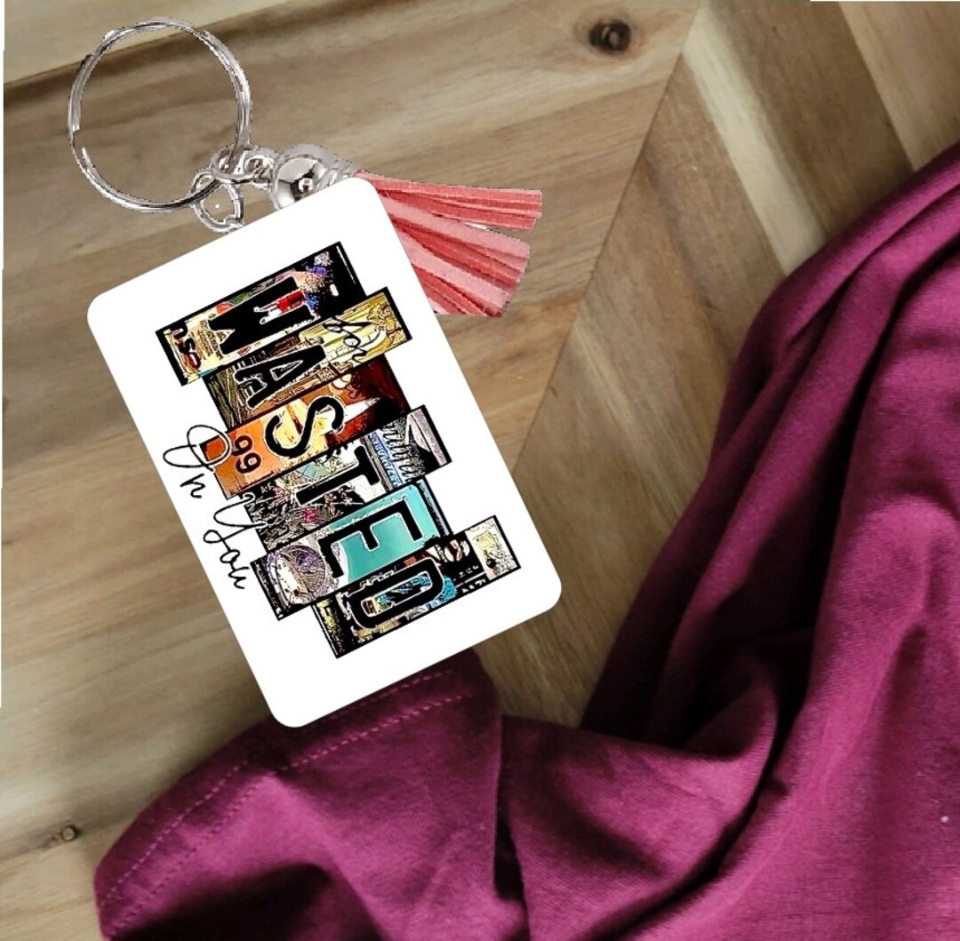 Morgan Wallen Keychain, Peace Love Morgan Wallen, Country Music Keyring ...