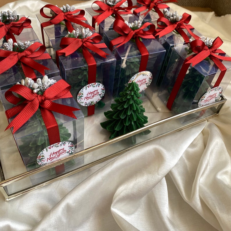 Christmas Gift Pine Tree Candle, New Year Gifts, Christmas Candle Gifts ...