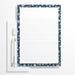 Snowflake Border Letter Writing Set, Printable Stationery, Lined ...