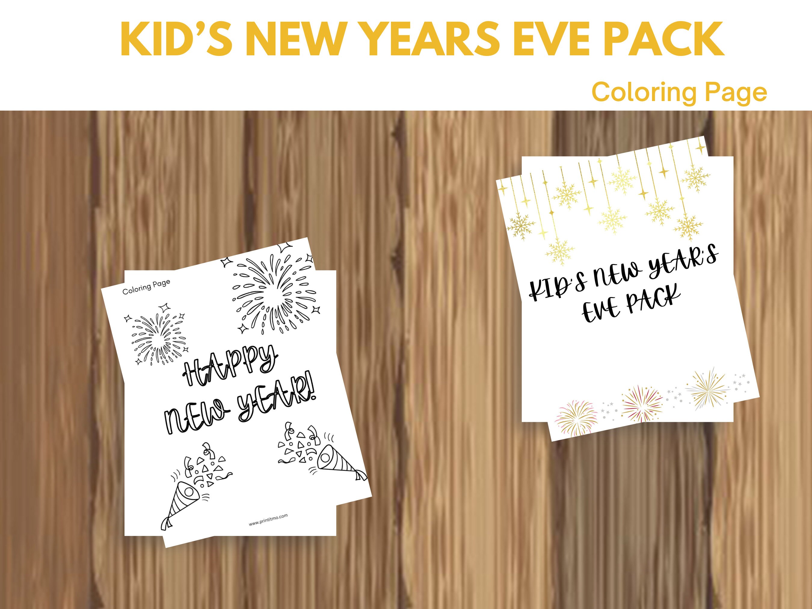 Kids New Year Printable Busy Book, Kindergarten Printables ...