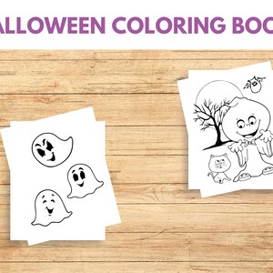 Halloween Coloring Pages Toddler Activities, Halloween Printables ...