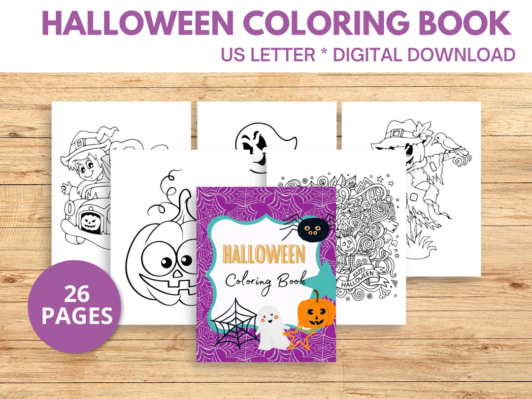 Halloween Coloring Pages Toddler Activities, Halloween Printables ...