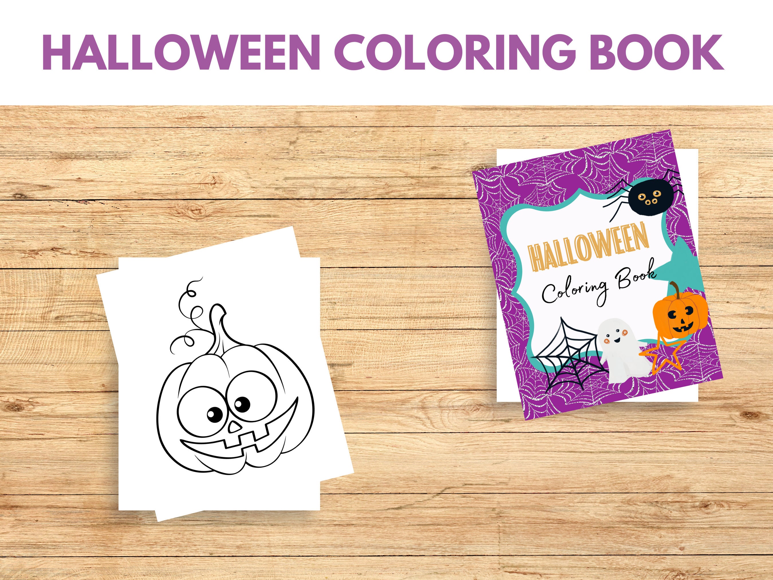 Halloween Coloring Pages Toddler Activities, Halloween Printables ...