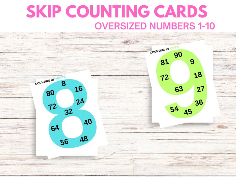 Skip Counting Chart Homeschool Resources, Multiplication Square ...