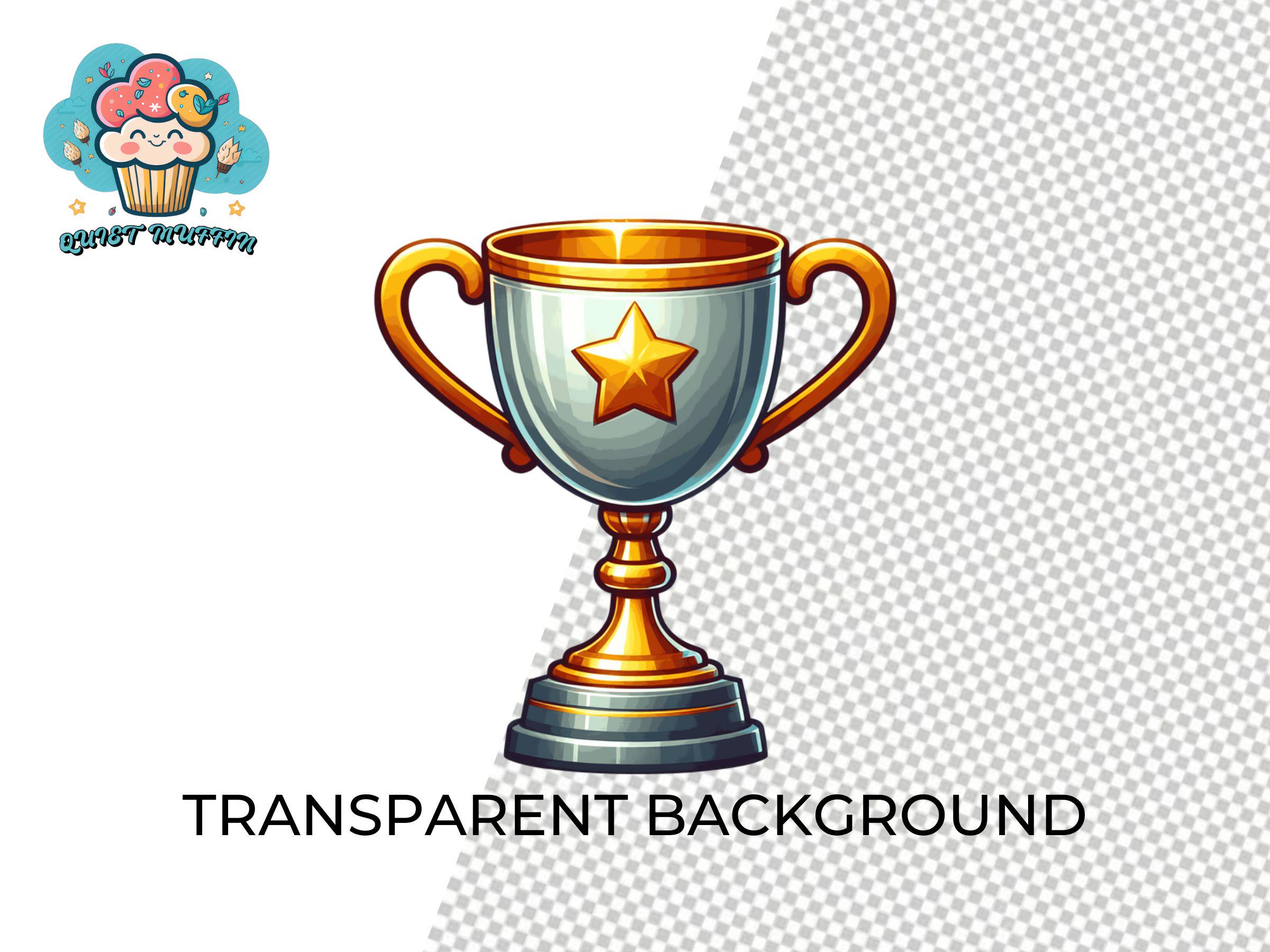 Trophy Clipart Collection, 10 High-resolution Award Illustrations ...