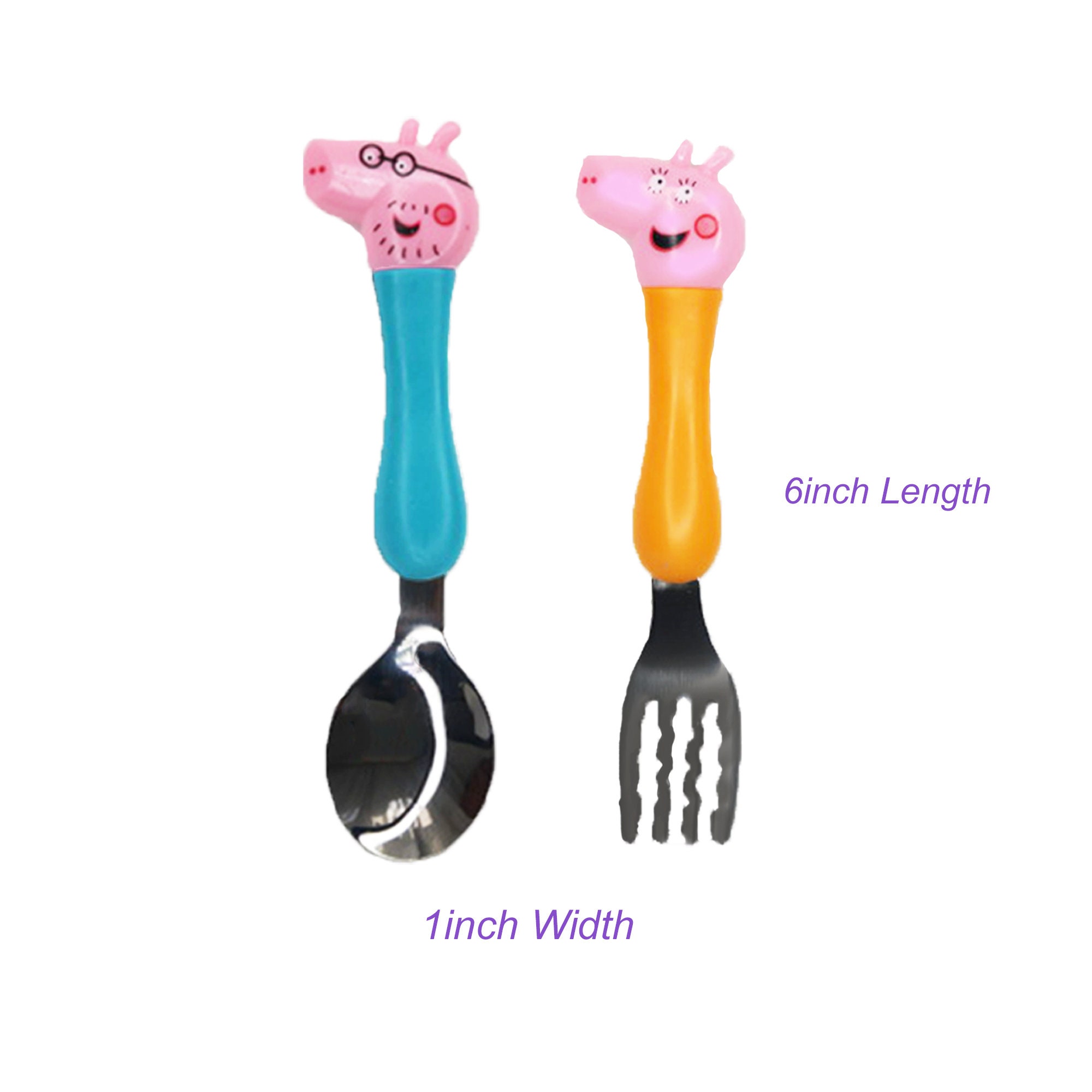4PCS Pig Utensil Set Perfect Gift for Kids Perfect Birthday Gift Kids ...