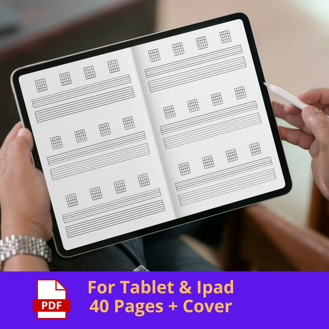 Guitar Tab Worksheet and Digital - Etsy