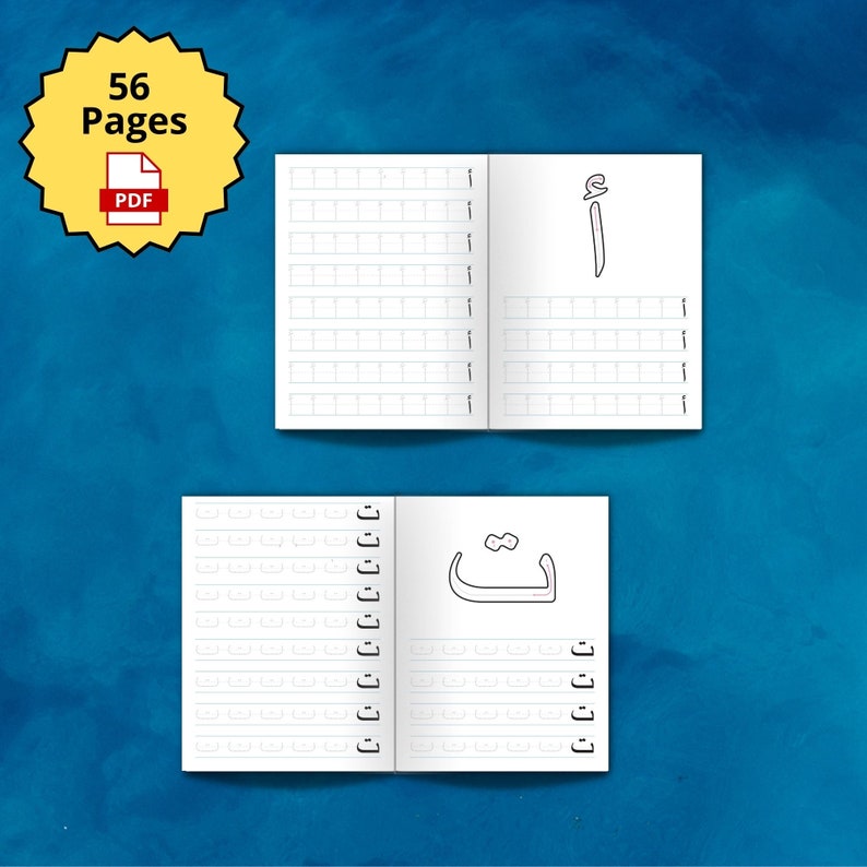 Tracing Arabic Letters - Etsy