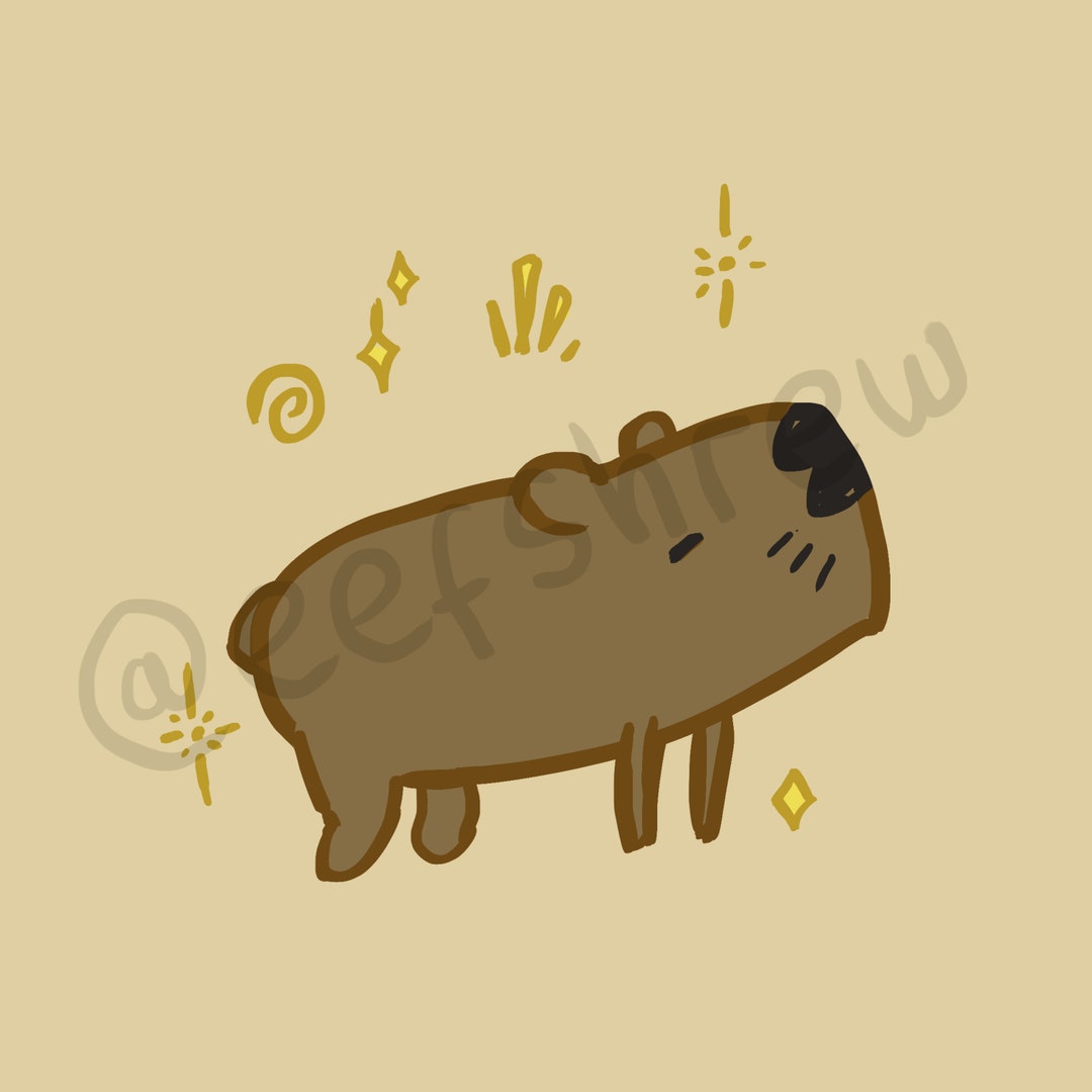Capybara Profile Picture - Etsy