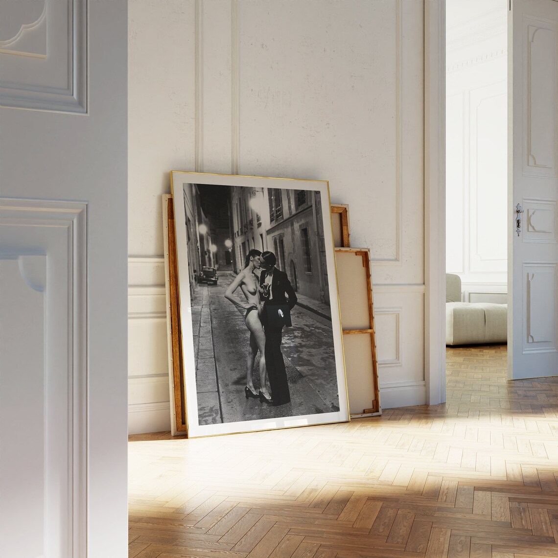 Helmut Newton, Rue Aubriot, Helmut Newton Framed, Black and White ...