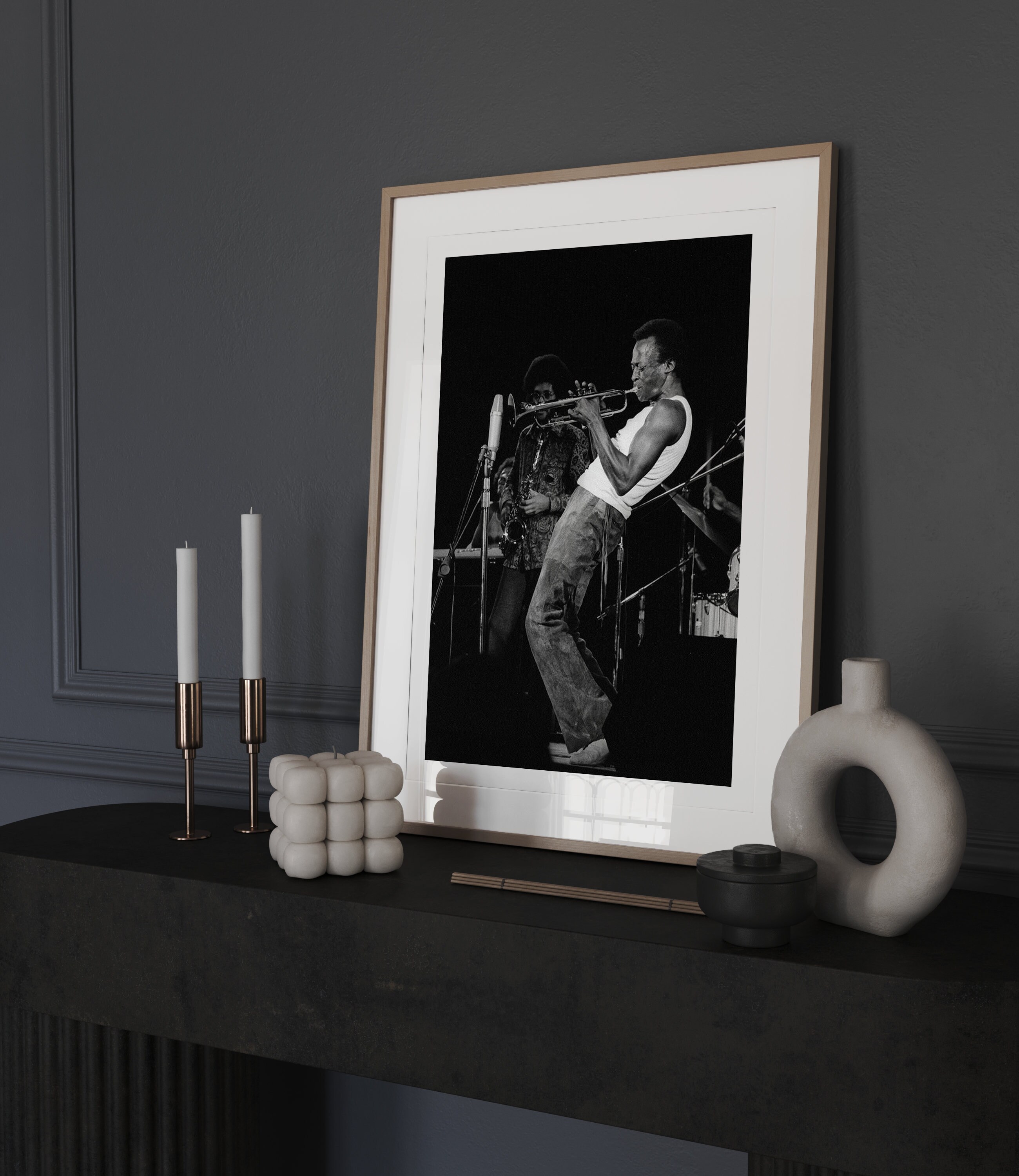 Miles Davis, Black and White Photography Prints, Miles Davis Poster ...