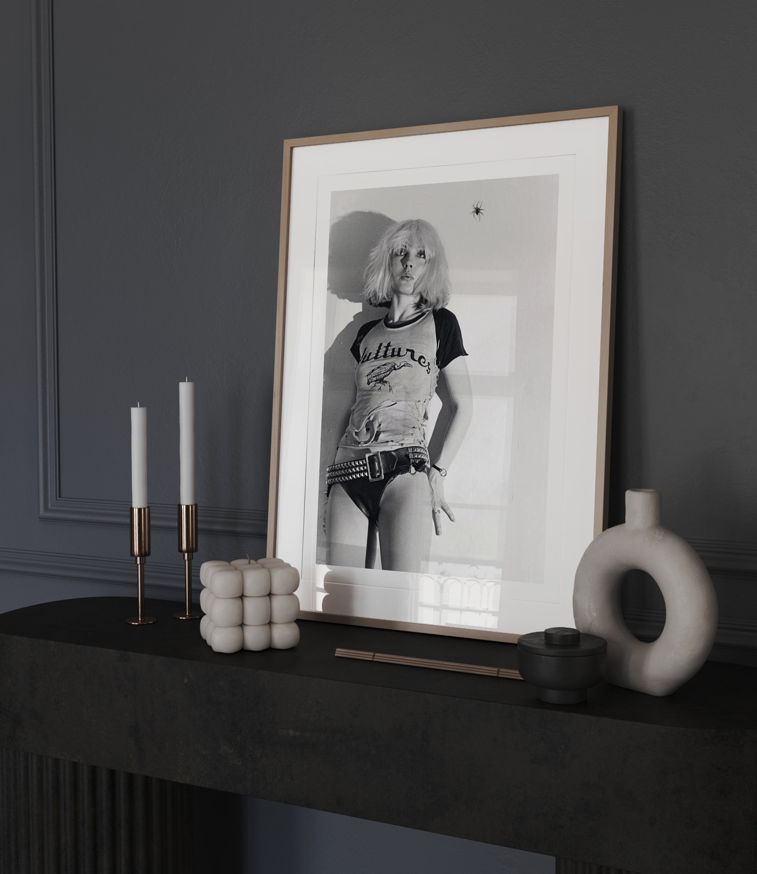 Blondie Poster, Debbie Harry Print, Blondie, Black and White ...