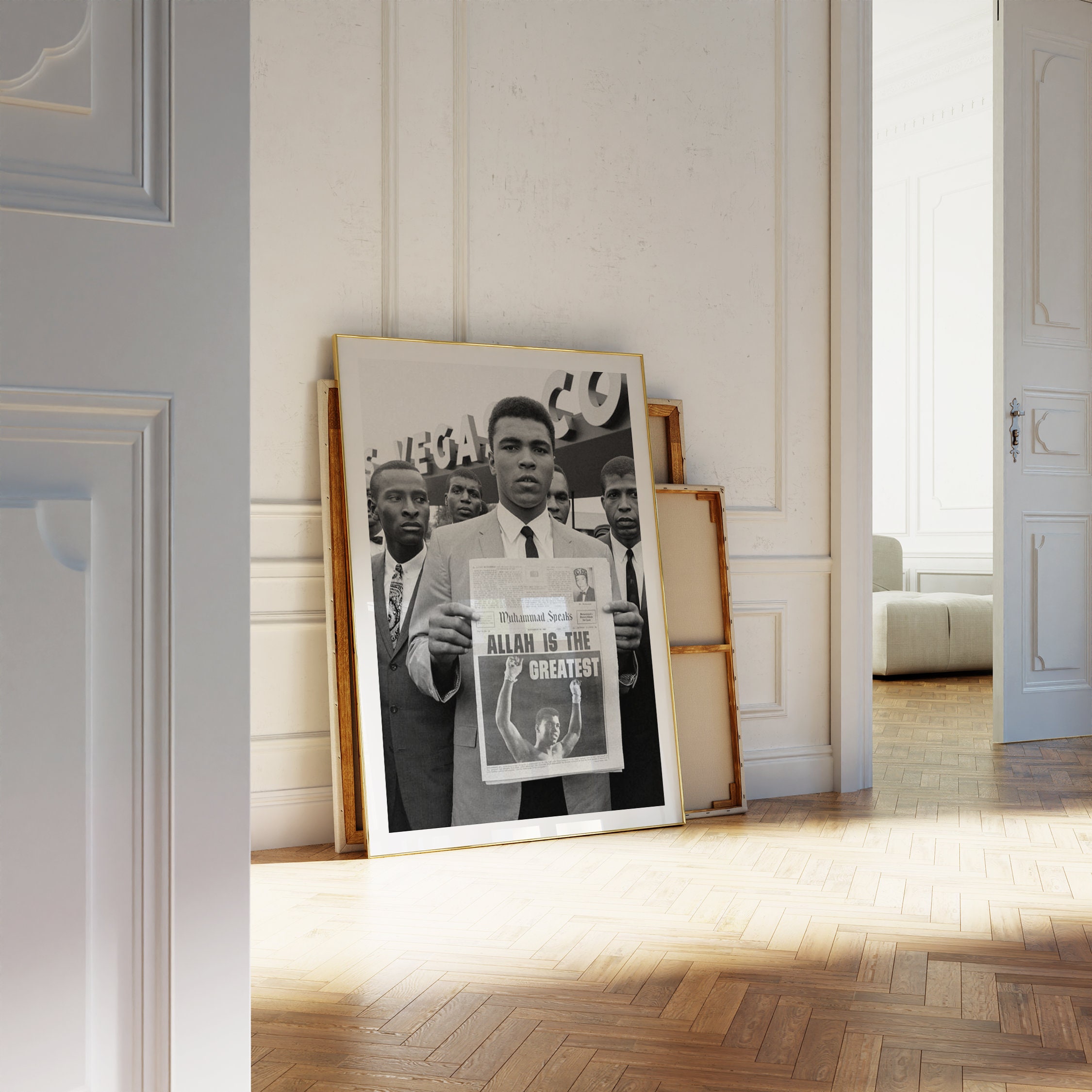 Muhammad Ali Poster, Black and White Photography Prints, Muhammad Ali ...