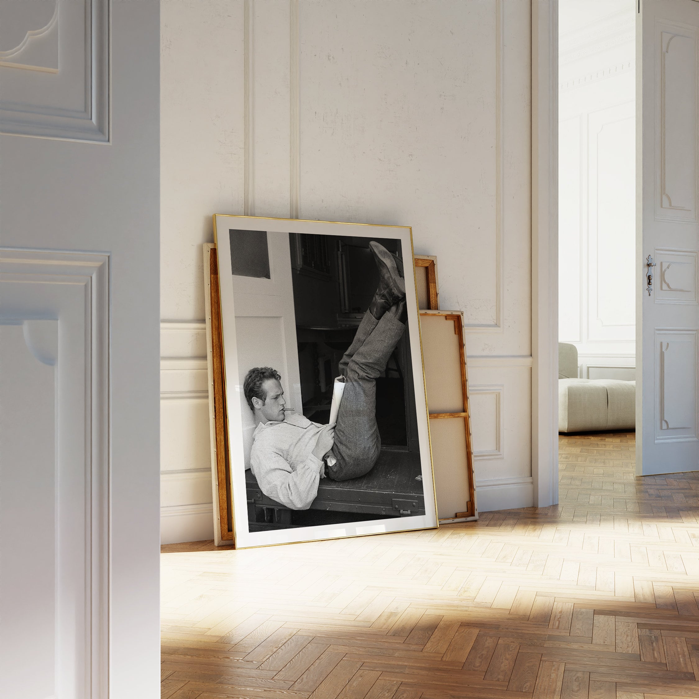 Paul Newman Print, Black and White Photography Prints, Paul Newman ...