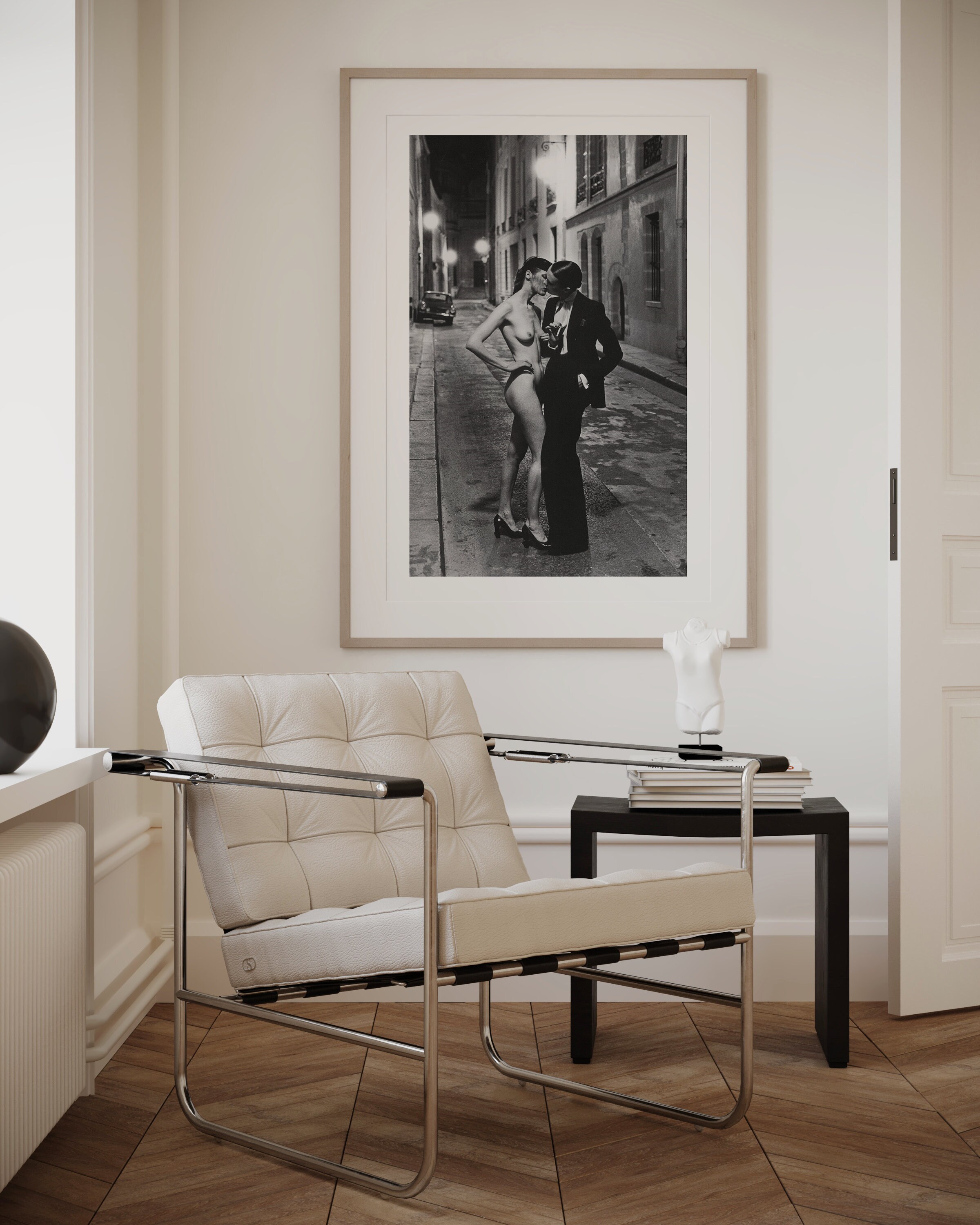 Helmut Newton, Rue Aubriot, Helmut Newton Framed, Black and White ...