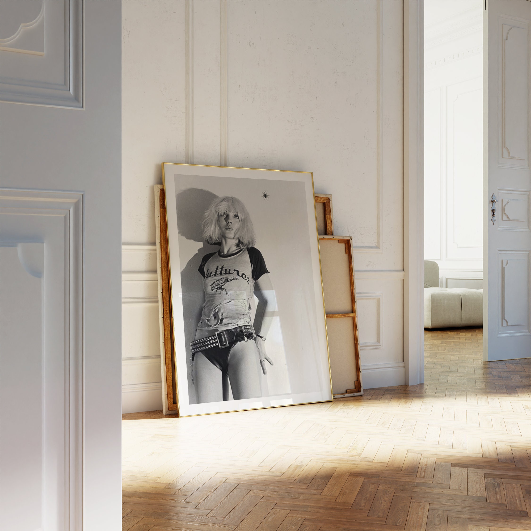 Blondie Poster, Debbie Harry Print, Blondie, Black and White ...