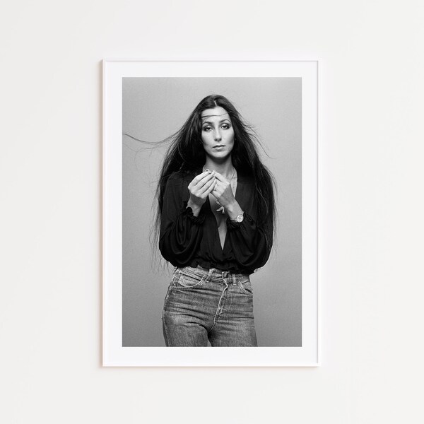 Cher Art Print - Etsy