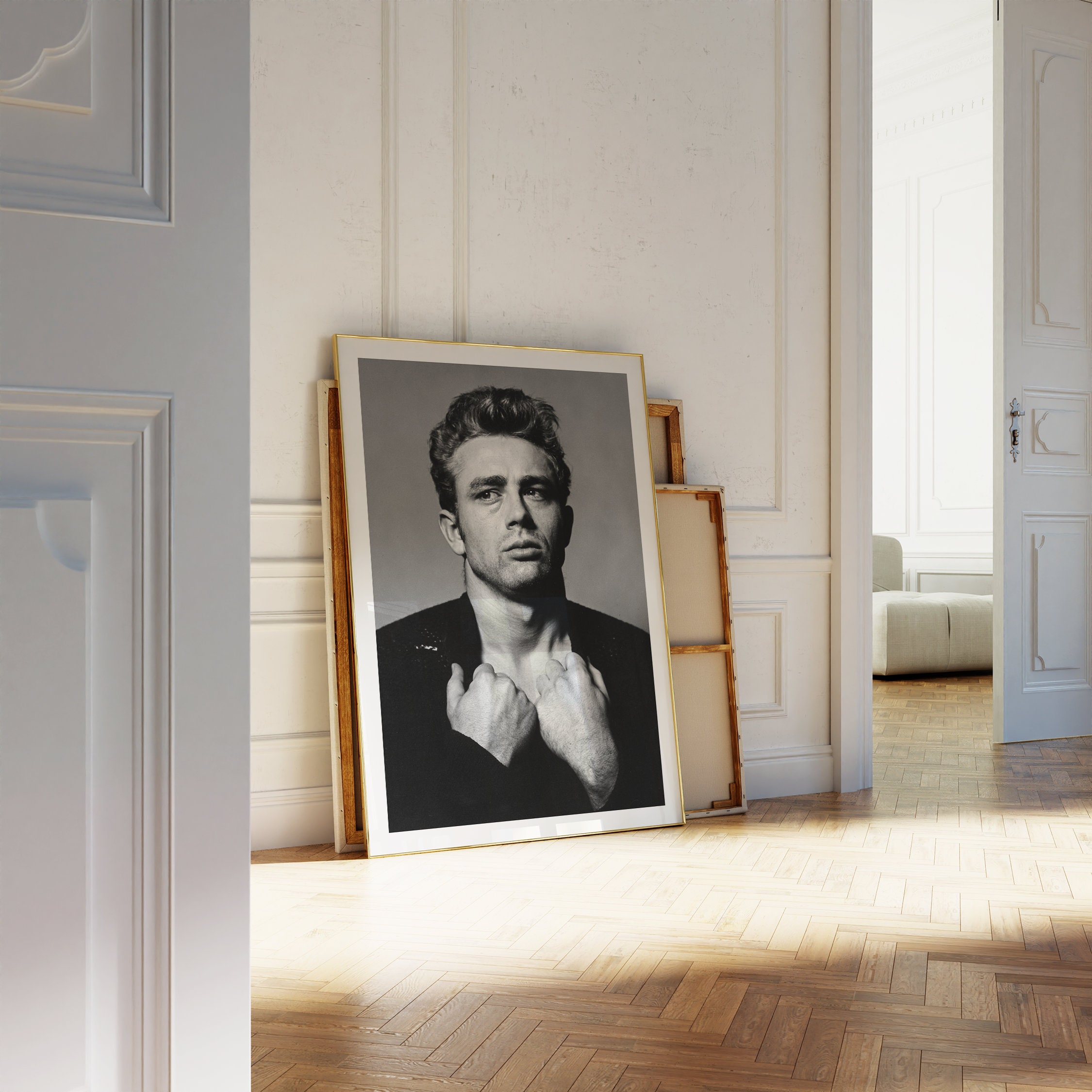James Dean, Black and White Photography Prints, James Dean Poster, Photography Art, Black and ...