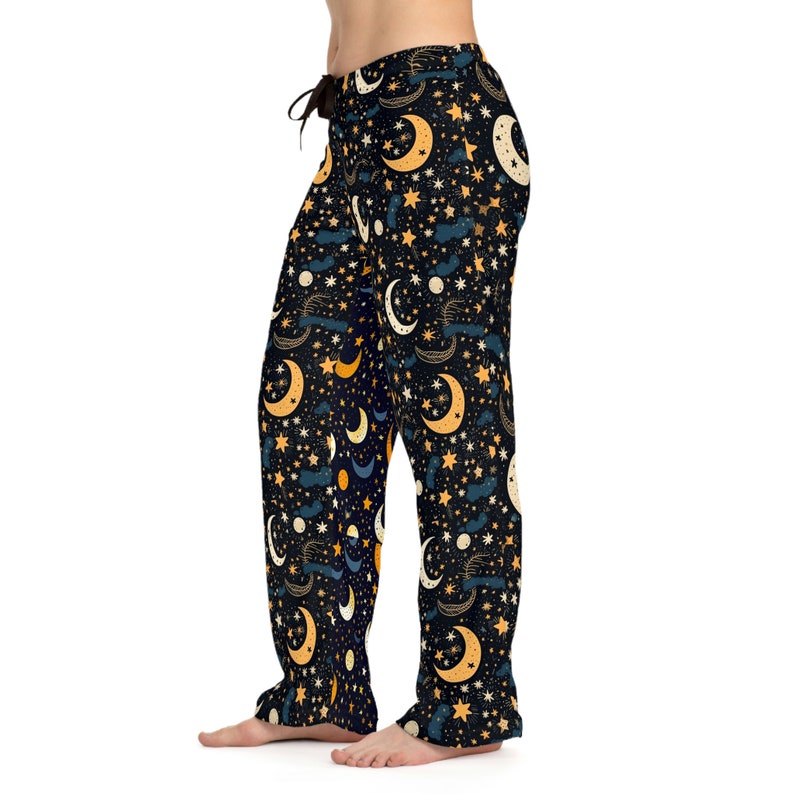 Moon and Stars Women's Pajama Pants, Gifts for Her, Pajama Pants, Moon ...