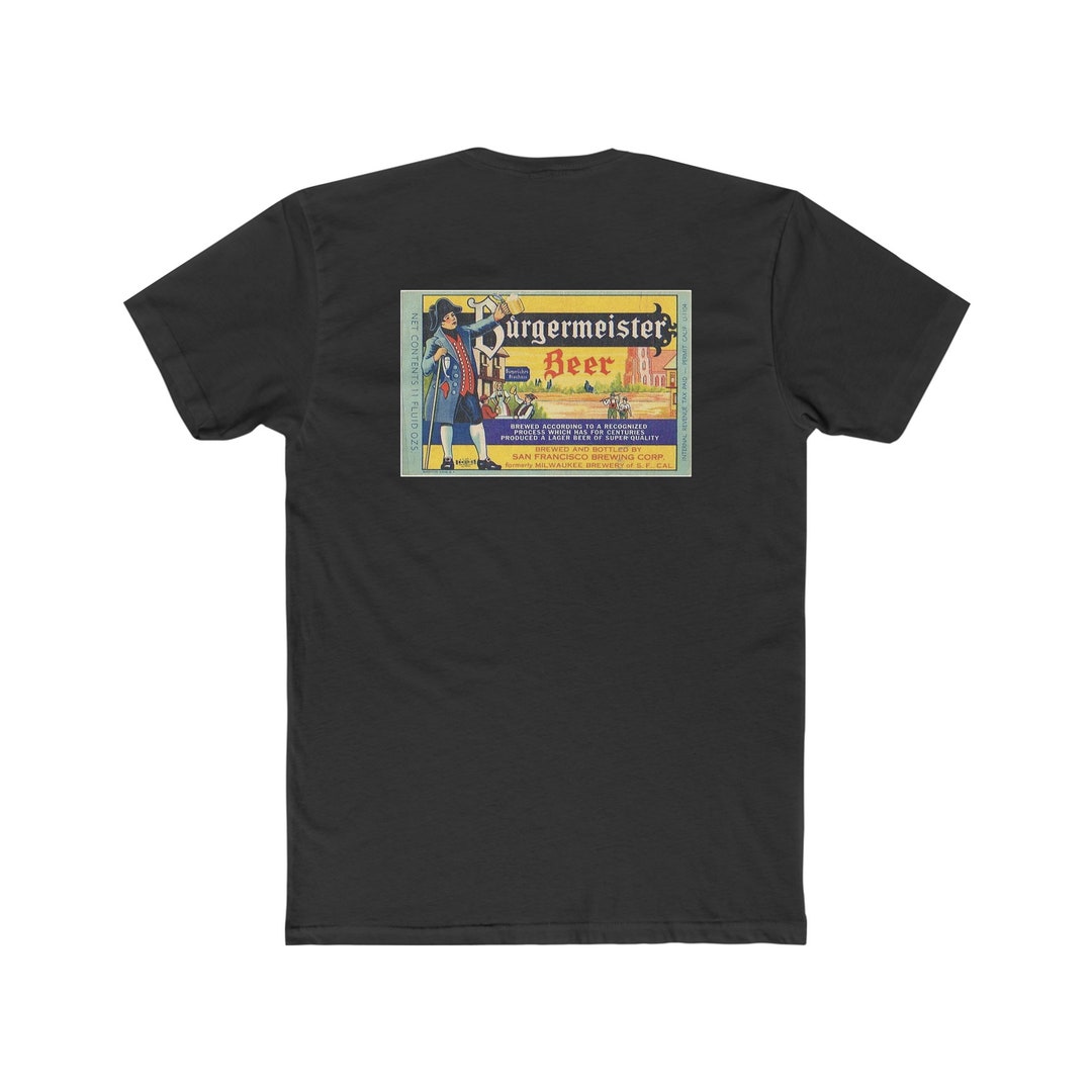Vintage Burgermeister Beer T-shirt Vintage Beer Shirt San - Etsy