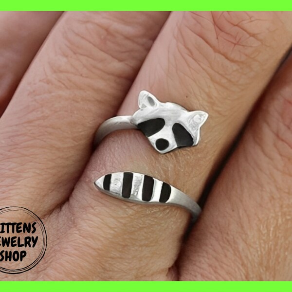 Raccoon Jewelry - Etsy