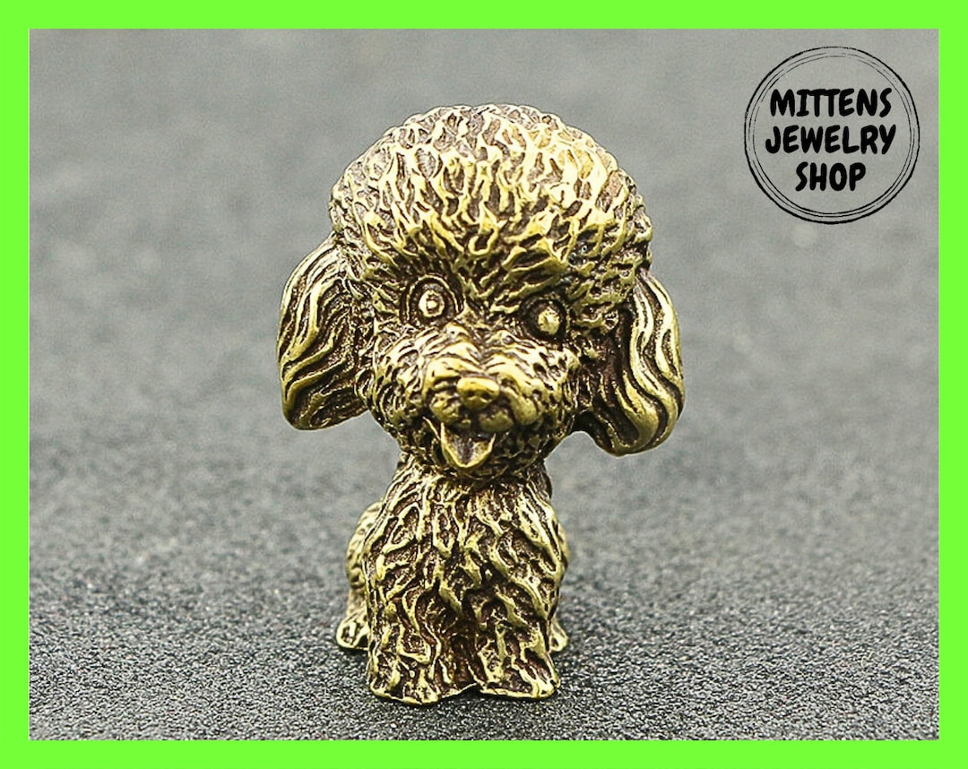 Miniature Poodle Figurine Tiny Toy Poodle, Dog Statue, Poodle Gifts ...