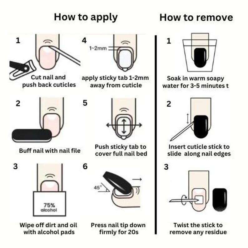 Rainbow Bloom and Smiley Press-on Nails | Vibrant 3D Florals, Bears ...